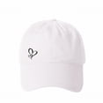 Blekii Womens Baseball Caps Cute Heart Dad Hat, Embroidered Baseball ...