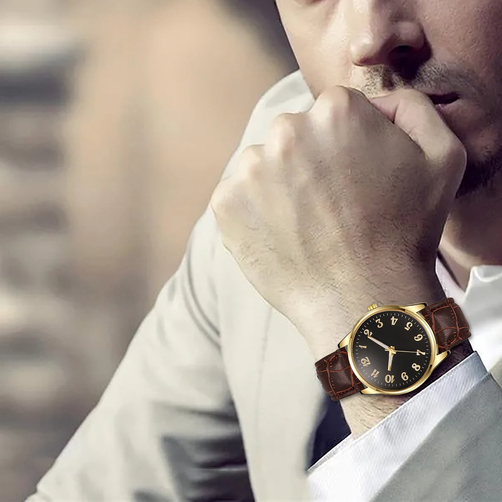 Click here for Chenjiaaa Stylish Womens Watch With Alloy Design F... prices