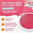 12 Pc Large Ink Pads for Kids - Washable Ink Pads for Kids - Hand ...