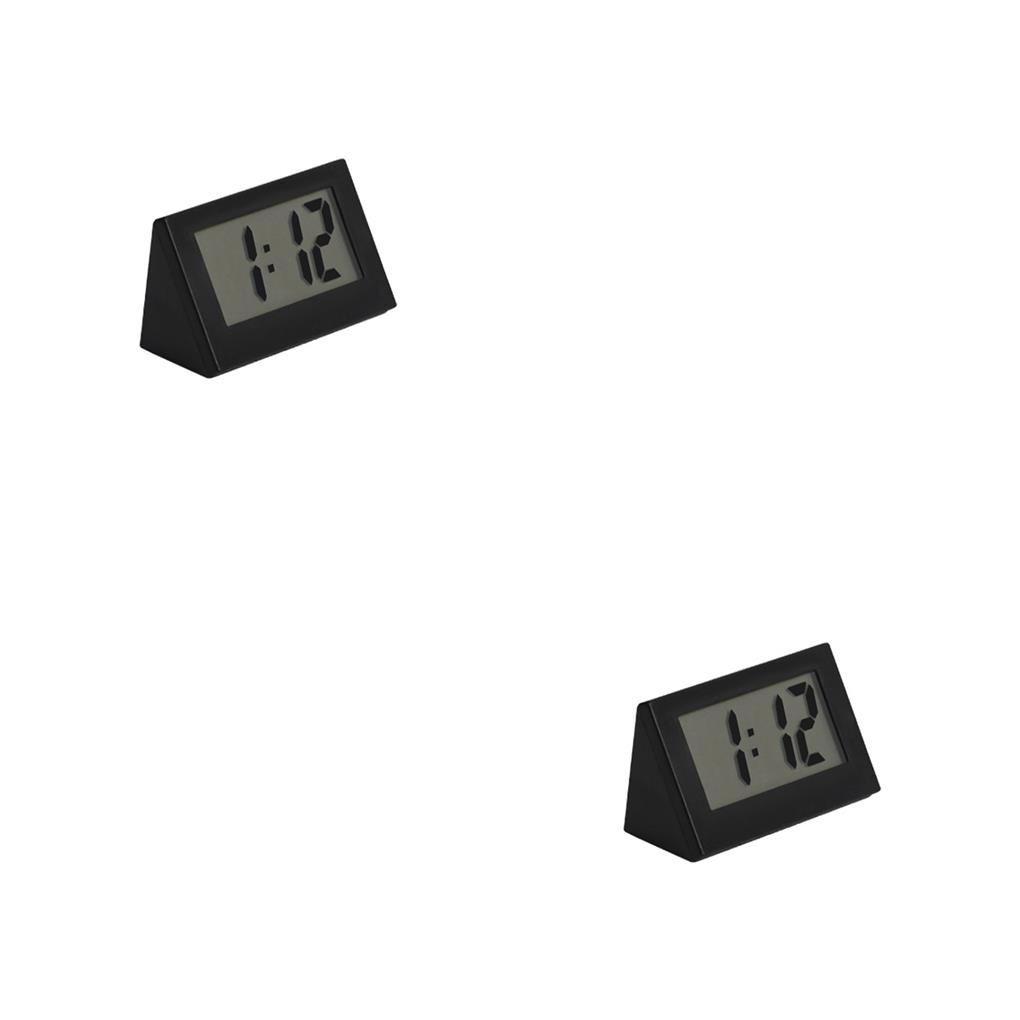 Gratying Clock LED Desktop Digital Electronic Clocks Battery Operated ...