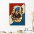 Affixzi 4th of July Wall Art, Patriotic Eagle Poster, Vintage Americana ...