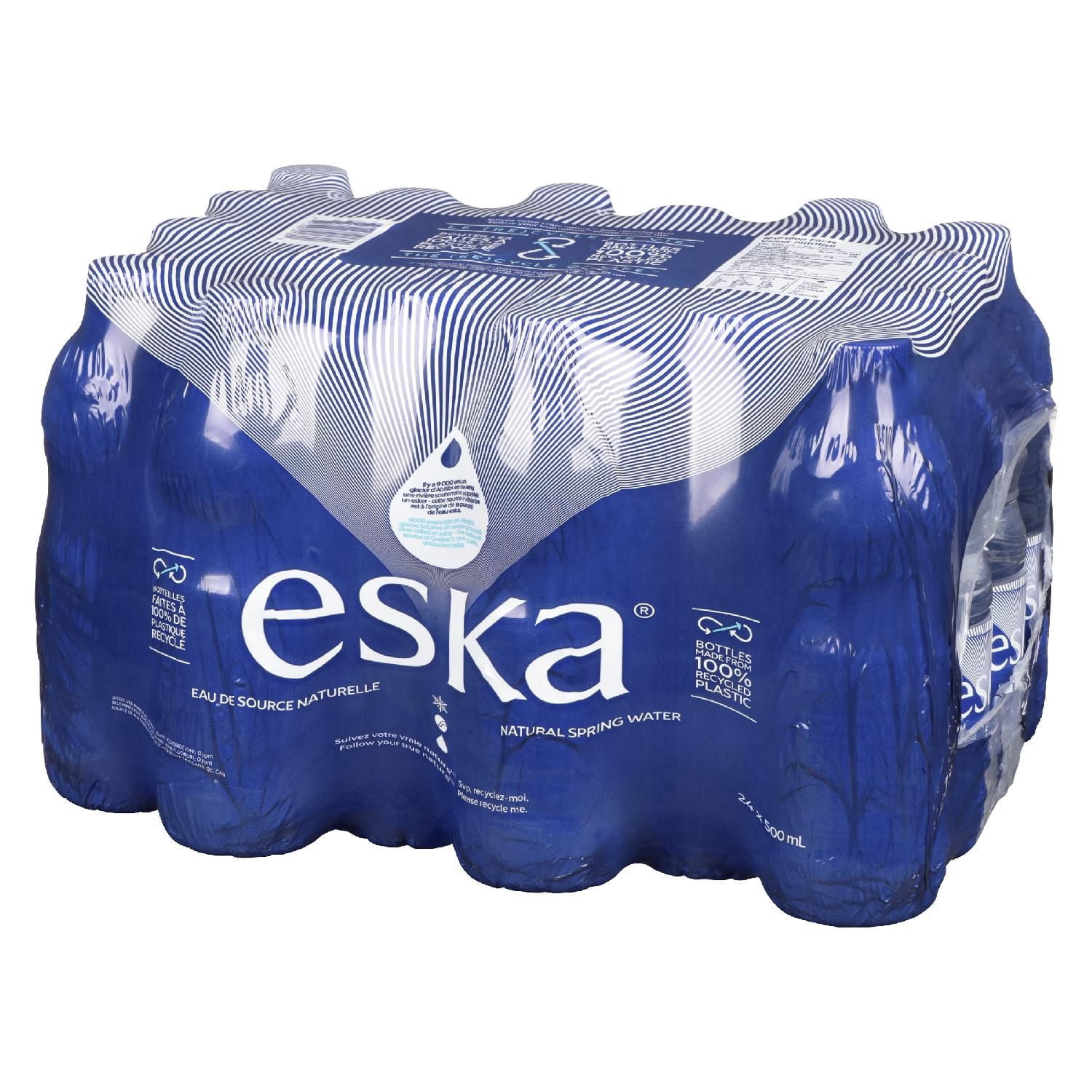 Eska Natural Spring Water 500ML, pack of 24 - Walmart.ca
