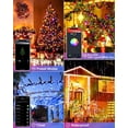 99FT 300LED Dynamic Smart Programmable Holiday Decor RGB String Lights ...