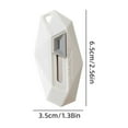 Magnetic Box Cutter White， Utility Mini Retractable Opening Tool School ...