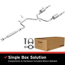 MagnaFlow 02-08 Lexus SC430 L Stainless C/B SYS Performance exhaust ...