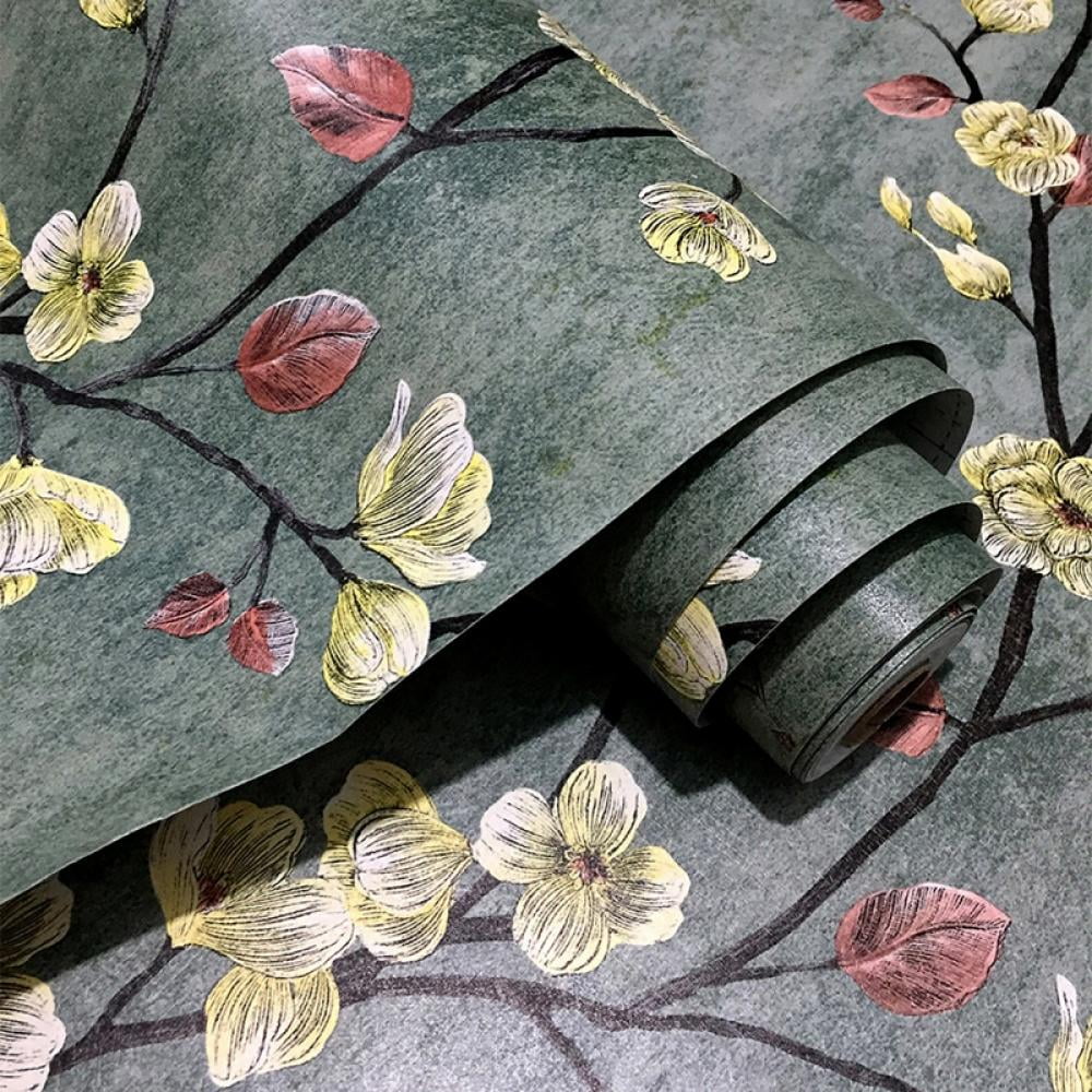 Big Clearance! Flower Tree Wallpaper Peel and Stick Wallpaper Self ...