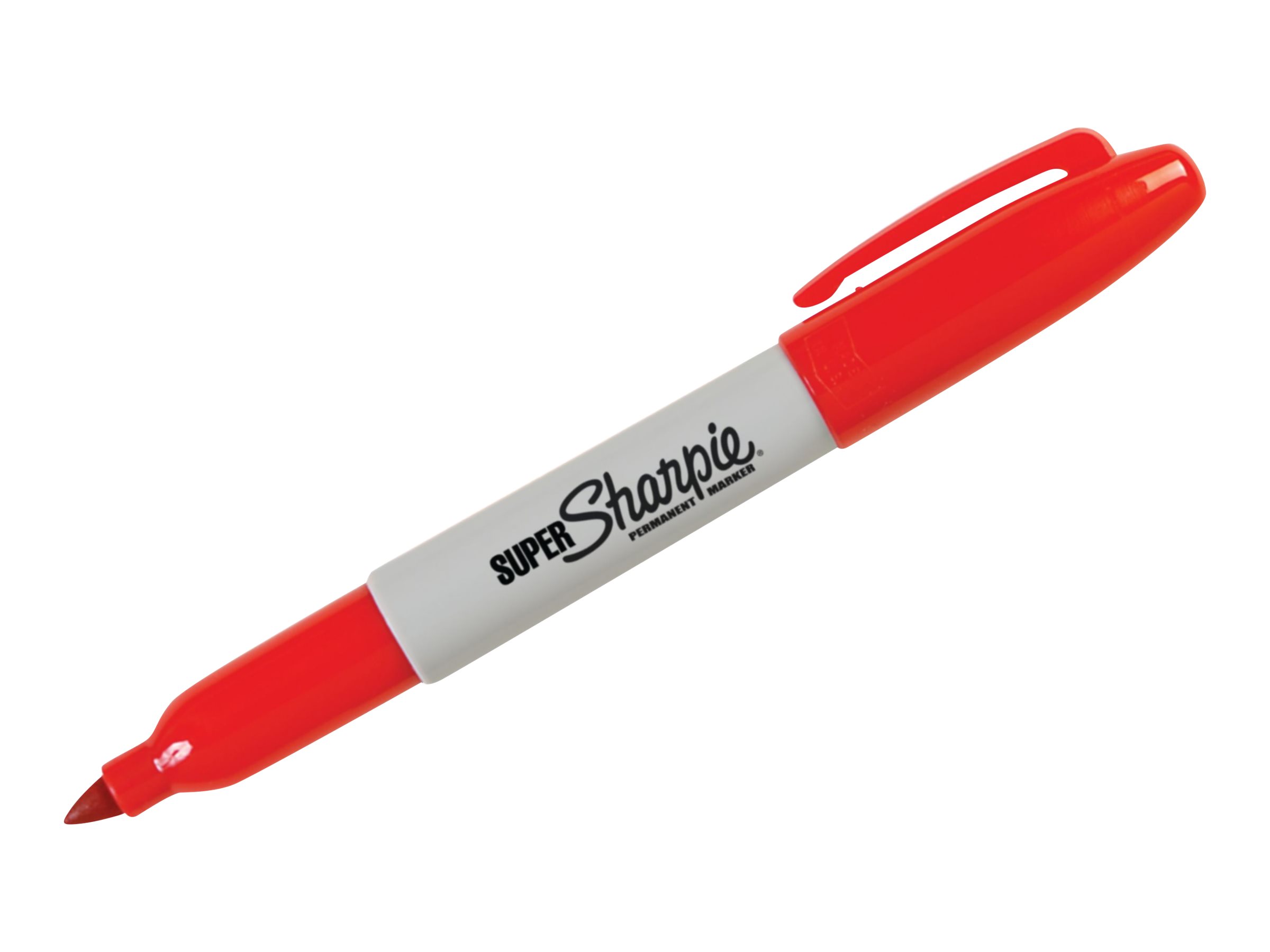 Sharpie Super Marker Permanent Red Fine Pack Of 12 Walmart