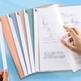 5 Pcs Rotating Trolley Folder Multi-Use A4 Loose-leaf Binder ...