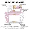 Carbon Fiber Gaming Skin Compatible With Asus ROG Xbox Ally X (2025 ...