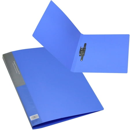 Plastic Punchless Binder, 11 x 17 Single Clip File Folder Report Cover ...