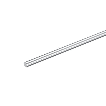 Uxcell 4mm Diameter 350mm Length Carbon Steel Rod Hard Shaft Solid ...