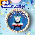 7.5 Inch Train Adventure Cake Topper – Round Edible Birthday Cake ...