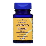 Spring Valley Standardized Ext Cranberry Urinary Tract Health Tablets ...