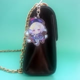 ZILEFSILK 2PCS Cute Anime Game Genshin Impact Acrylic Figure Qiqi ...