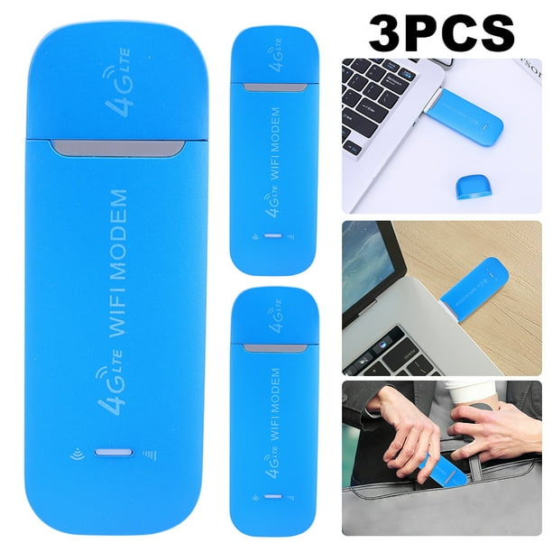 Enrutador 4G Dongle Portátil Módem USB 150 Mbps para Computadora () Azul | Bodega Aurrera en línea
