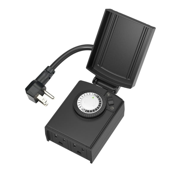 Simple Touch Electrical Outlets Auto Shut-Off 30 Minute Countdown Timer ...