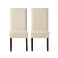GDF Studio Percival Contemporary T Stitch Dining Chairs, Set of 2 ...