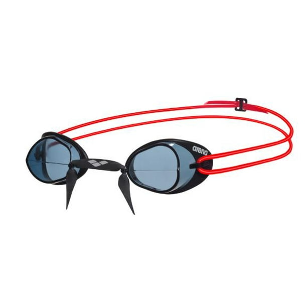 Arena Swedix Swimming Goggles in Smoke-Red, Adjustable Size - Walmart.com