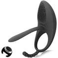 Cock Rings For Men With 7 Vibration Modes Rechargeable Wireless Rubber
