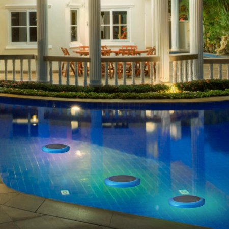 Solar Floating Pool Light Outdoor Waterproof Automatically RGB Color ...