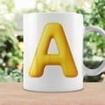 Big Yellow Letter A Coffee Mugs - Walmart.com