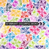 Brybelly Nertz Card Game - Multiplayer, 12 Deck Set for Kids and Adults ...