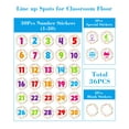 Boho Line Up Spots for Classroom Floor, 36PCS Number Stickers Floor ...