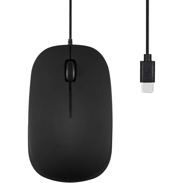 Perixx PERIMICE-201C USB Type C Wired Optical Mouse with 3-Button ...