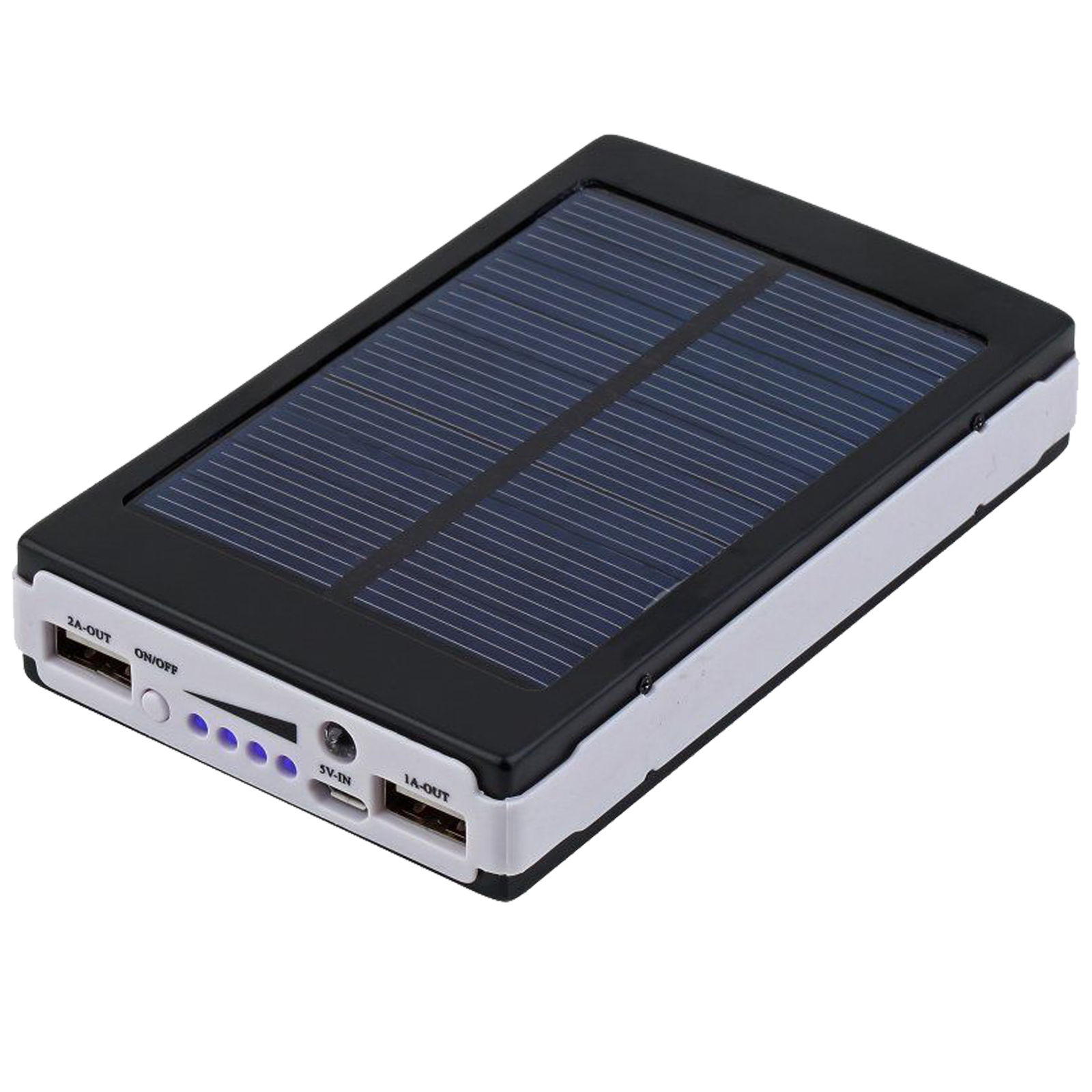 Kanstar 20 LED Light Dual USB Portable Solar Battery Charger Power Bank ...