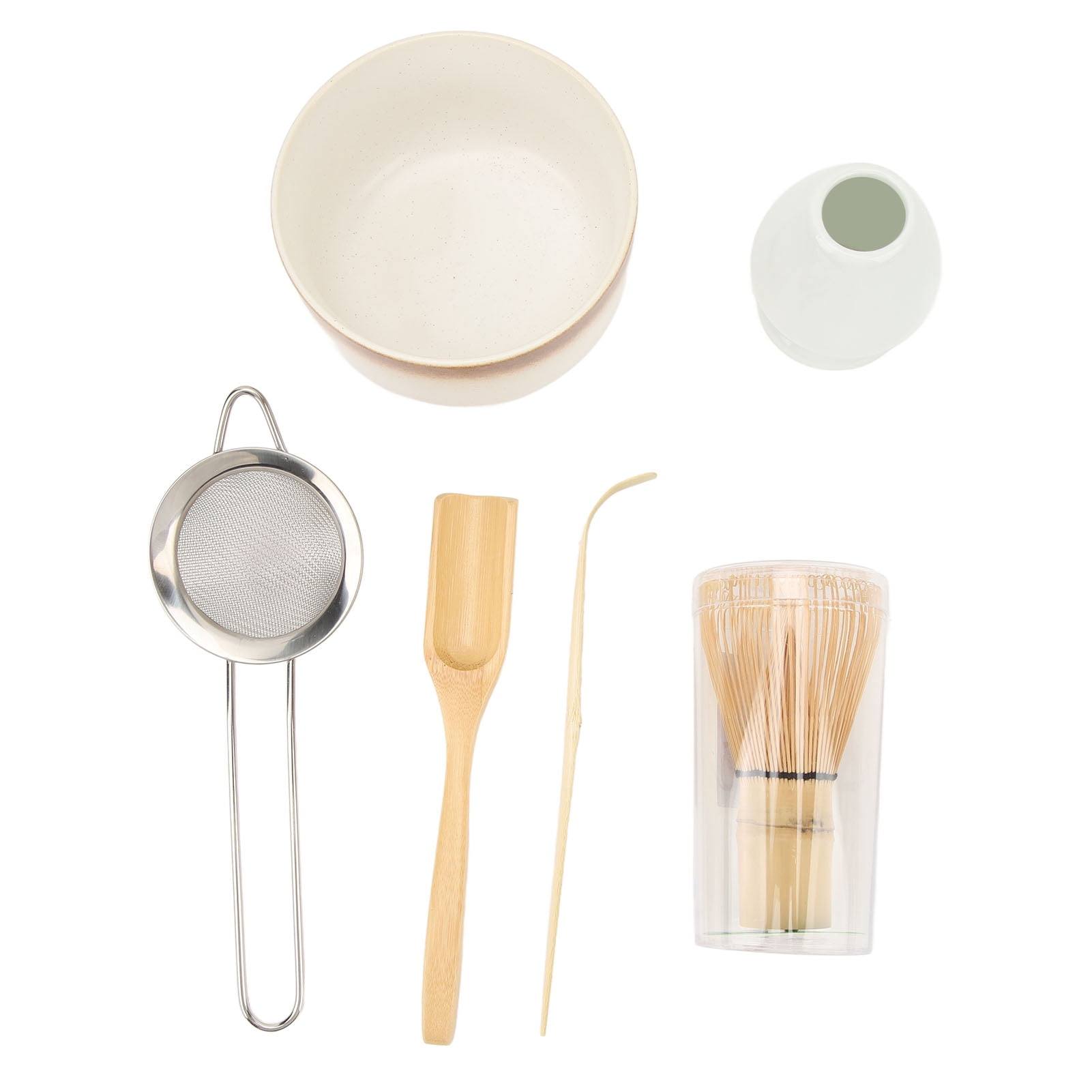 Juego de Matcha, batidor de té tradicional, cuchara para té, filtro ...