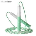 Adjustable Jump Rope for Kids and Adults, PVC Beaded Skipping Rope with ...