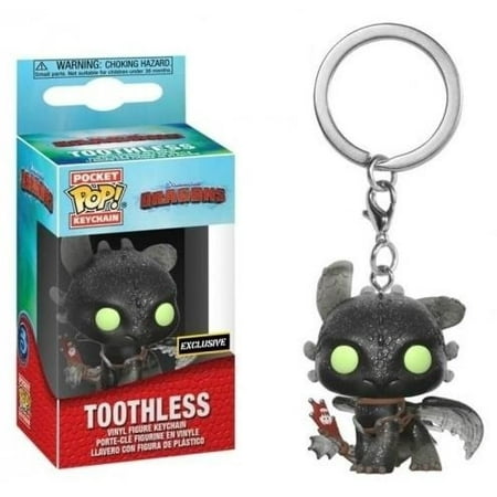 Funko Pocket Keychain How to TOOTHLESS Train POP PVC Your Dragon Car ...