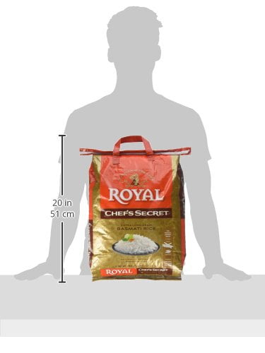 Buy Royal Chef's Secret Extra Long Basmati Rice, 20 Pound Online at ...