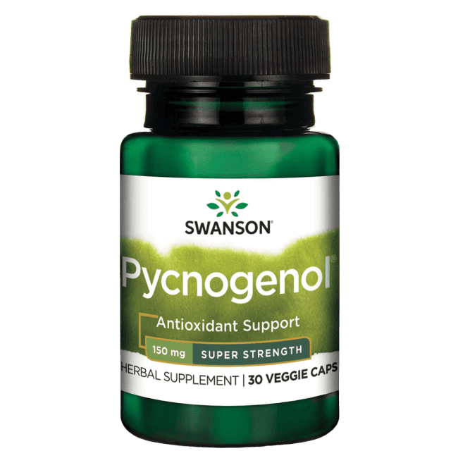Swanson Pycnogenol - Super Strength 150 mg 30 Veggie Capsules - Walmart ...