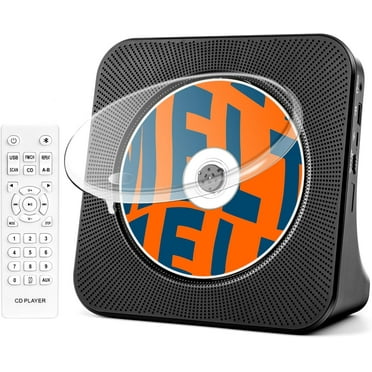 Portable Electric CD Player with AM-FM Stereo, Radio Cassette Combo ...