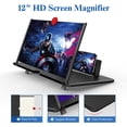 TiokMc 12 Inch 3D HD Phone Screen Magnifier, Foldable Cell Phone Screen ...