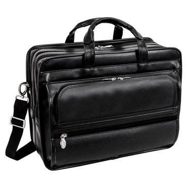 McKlein, V Series, HALSTED, Top Grain Cowhide Leather, 15" Leather ...
