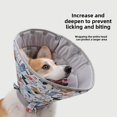 Soft Elizabethan Collar for Dogs Adjustable Pet Recovery Cone After ...