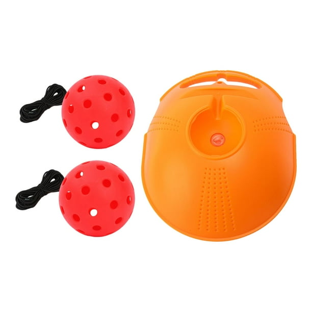DYNWAVECA Pickleball Trainer Pickleball Rebounder with 40 Holes ...
