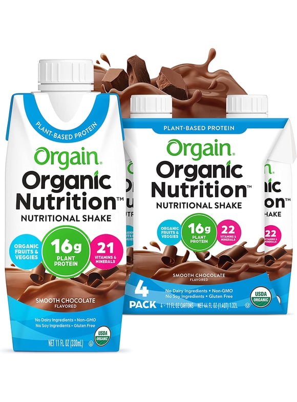 Orgain Protein Shakes in Orgain - Walmart.com