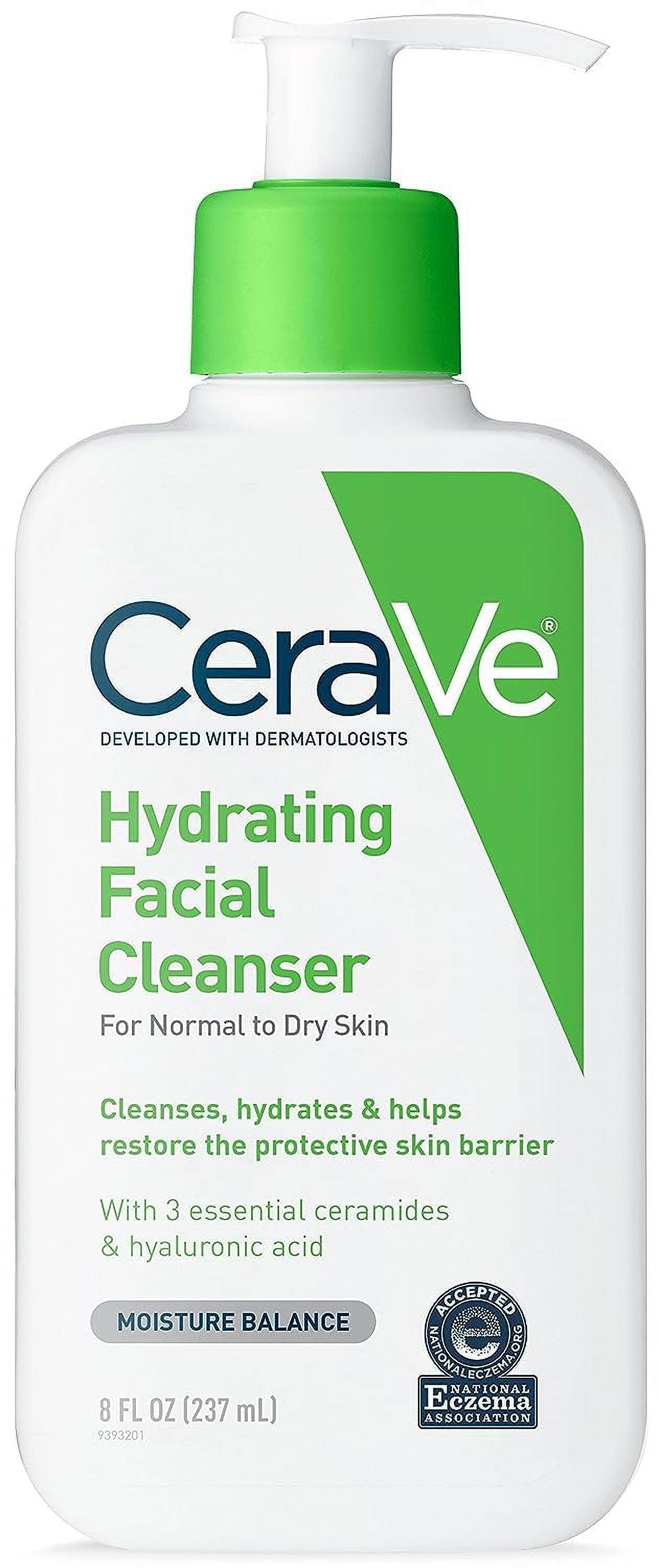 Cerave Hydrating Facial Cleanser For Daily Face Washing | Walmart en línea