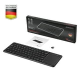 Perixx PERIBOARD-716 Wireless Keyboard with Touchpad, Support Multiple ...