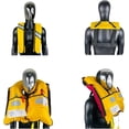 3-Pack 150N Automatic Inflatable Life Jacket for Adults – Adjustable ...