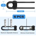 Cabinet Locks for Babies, Baby Proofing Cabinets, 6 Pack U-Shaped Child ...