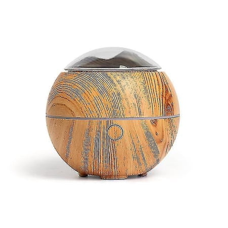 Mini Humidifier Wood Grain Aroma Essential Oil Diffuser Air Mist Maker ...