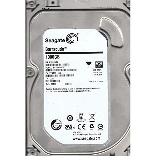 Seagate Desktop Hdd Hard Drive - Internal (St1000dm003) 1 Tb