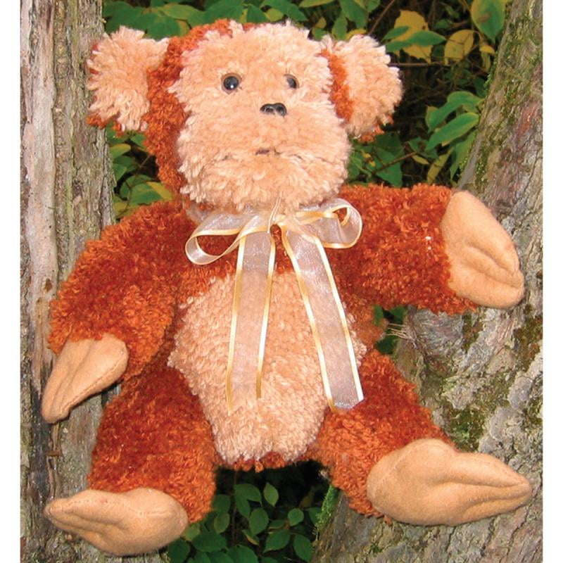 Huggables Stuffed Toy Latch Hook Kit 15"-monkey - Walmart.com