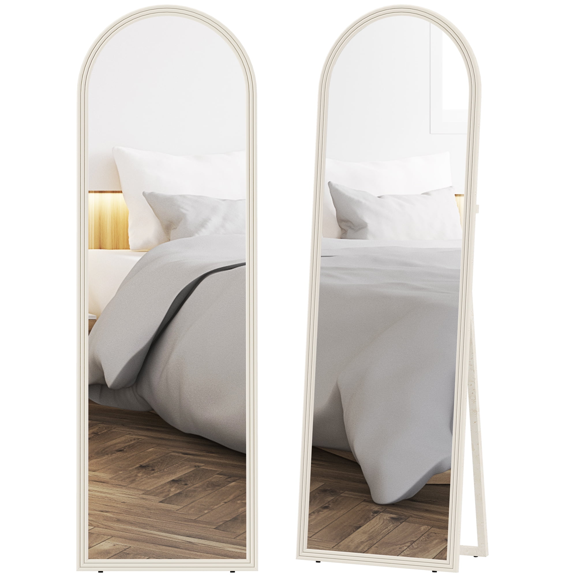 Click here for Homcom 64 X 21 Full Length Mirror  Arched Full Bod... prices