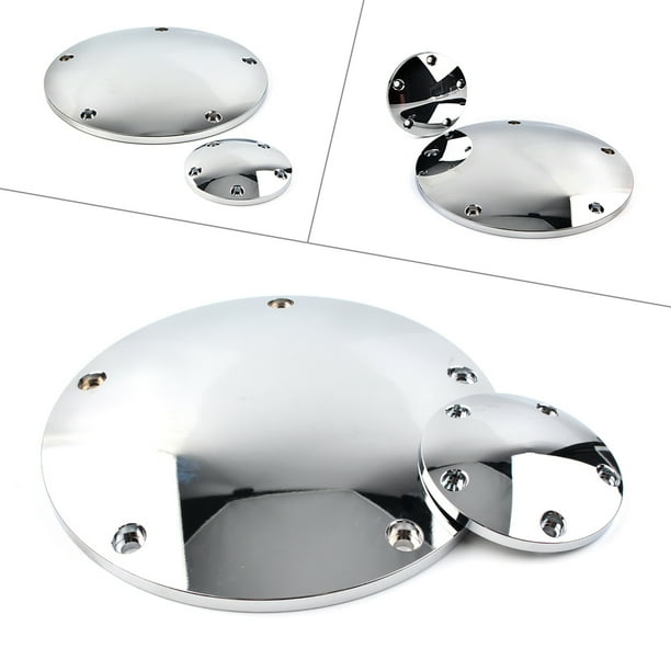 ZS 5-Hole Smooth Domed Derby Timing Timer Cover for Harley Heritage ...
