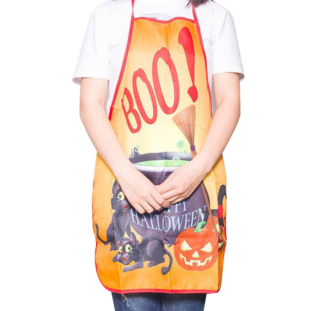 Surakey Halloween Party Decoration Apron Black Cat Potion Tank ...